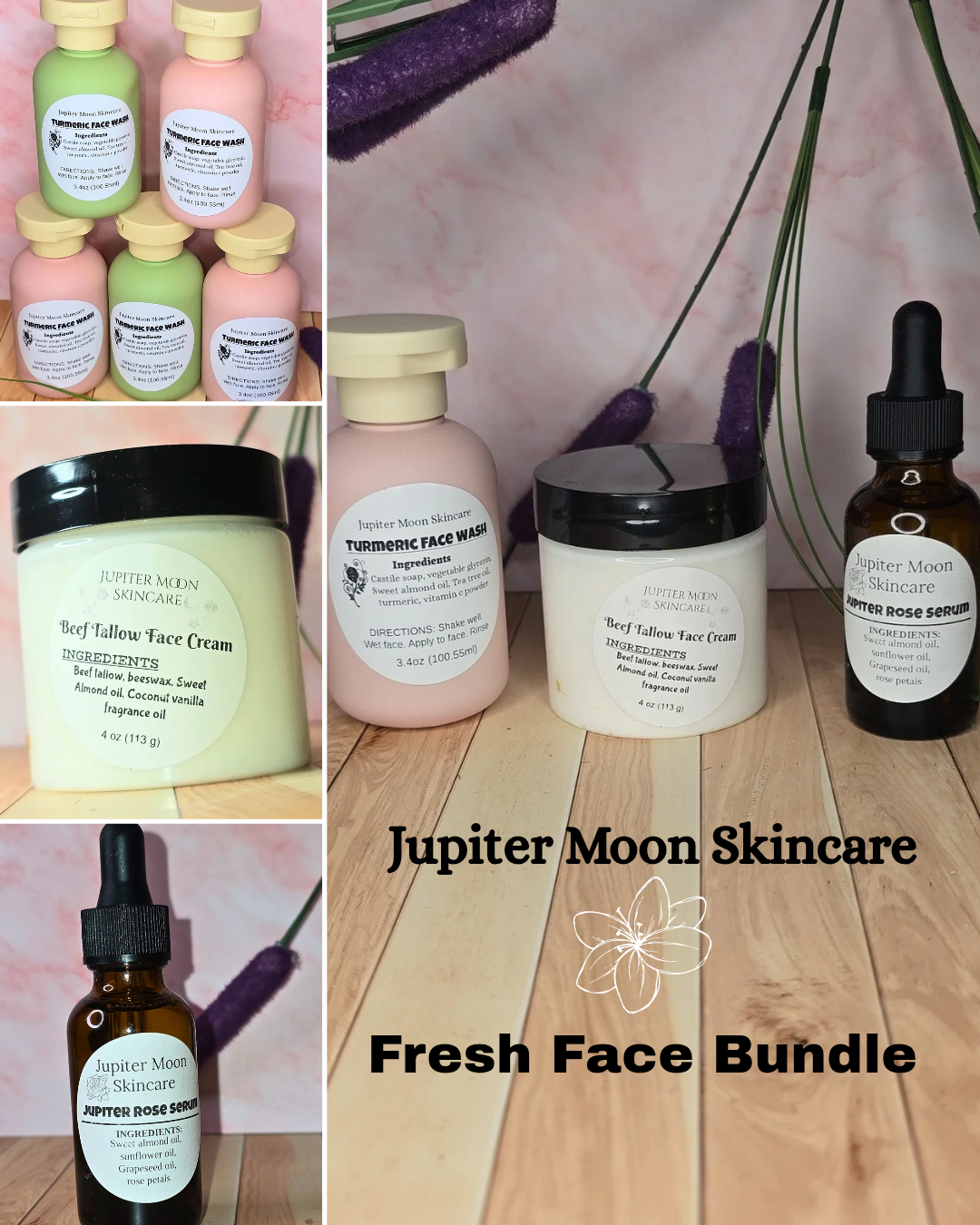 Fresh Face Bundle – Jupiter Moon Skincare